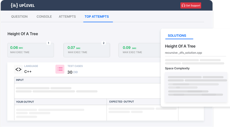 Uplevel, an all-in-one workspace to help you get MAANG-ready