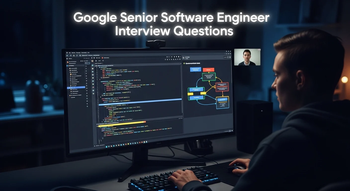 50 Google Senior Software Engineer Interview Questions (2026 Guide)